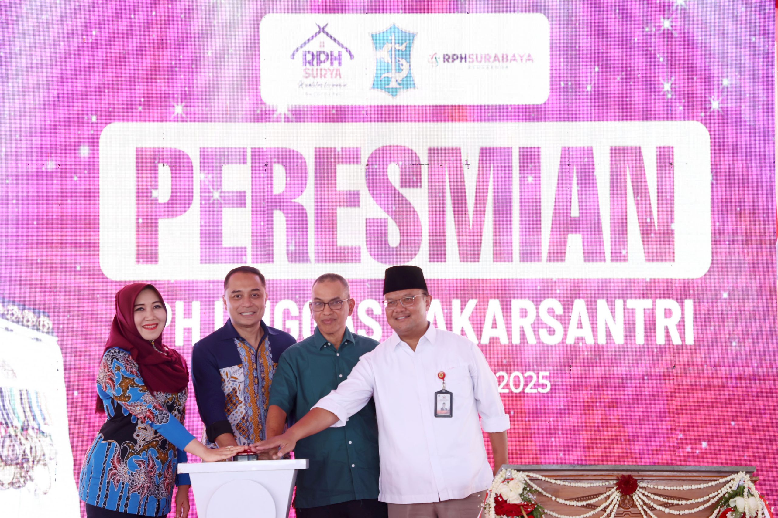 Wali Kota Eri Cahyadi Resmikan RPHU Modern Pertama di Surabaya – Cahaya ...