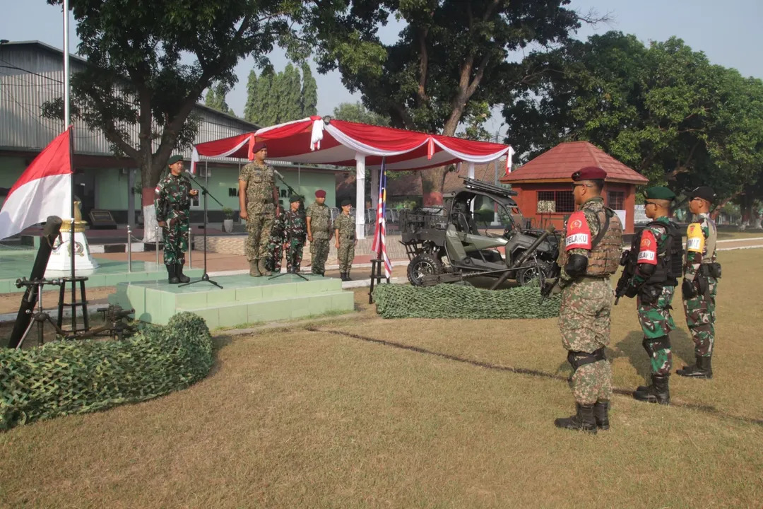 Upacara Pembukaan Latihan Linud Malindo 8 – Cahaya Baru